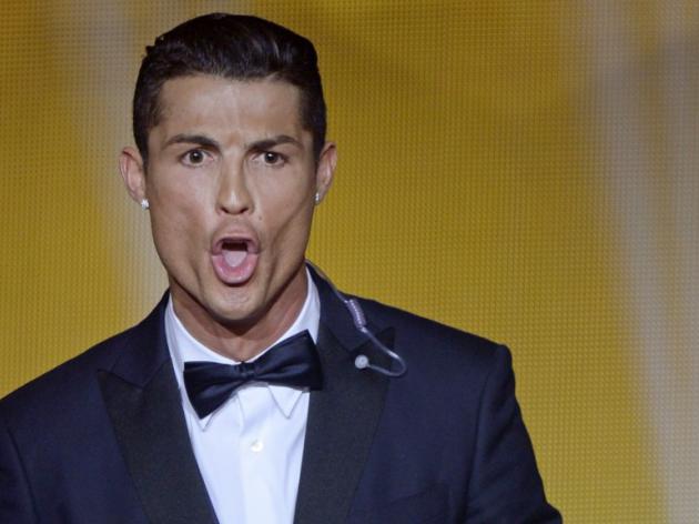 So what exactly was that odd noise Cristiano Ronaldo made?