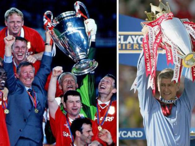 Man Utd treble winners better than Arsenal’s Invincibles in fans ...
