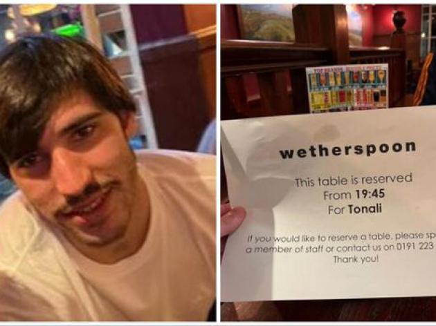 Newcastle ace Sandro Tonali details 'special night' at Wetherspoons ...