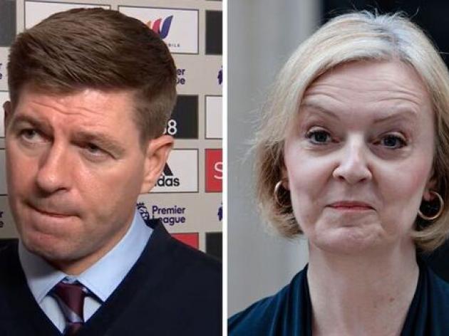 Steven Gerrard copies Liz Truss with interview claim as Aston Villa ...