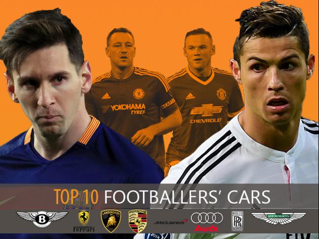 Top 10 Footballers cars