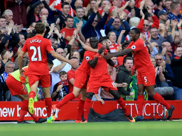 Liverpool rouse new-look Anfield with thumping win over Leicester