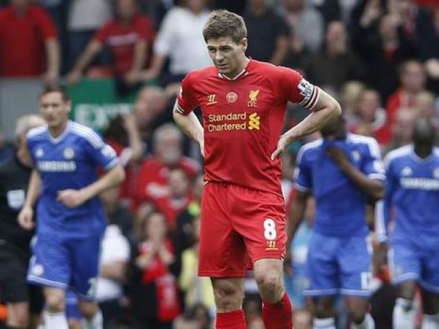 Liverpool hero Steven Gerrard trolled by Demba Ba over Chelsea slip