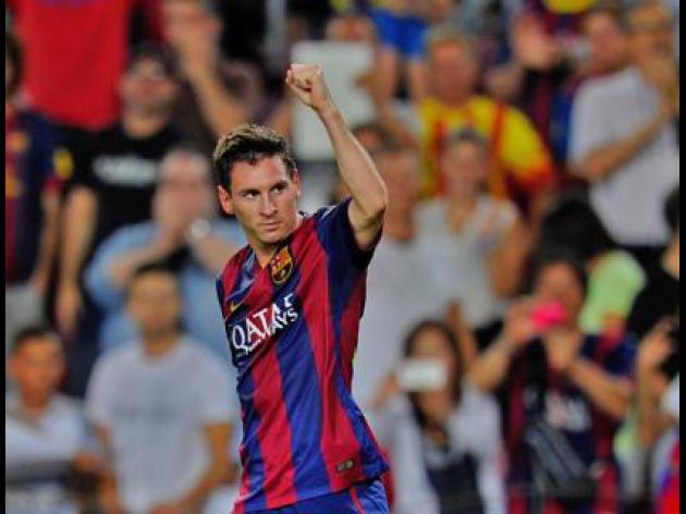 Messi breaks record whilst Suarez breaks duck