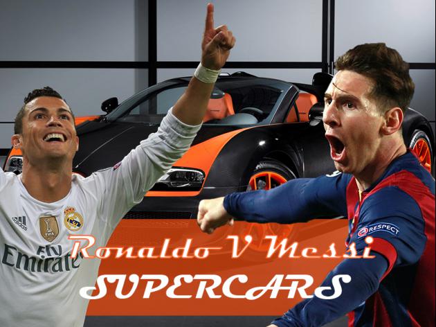 Messi v Ronaldo: supercars