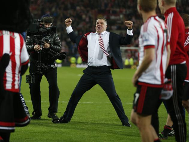 Saviour Sam: Allerdyce's Sunderland beat the drop ahead of rivals